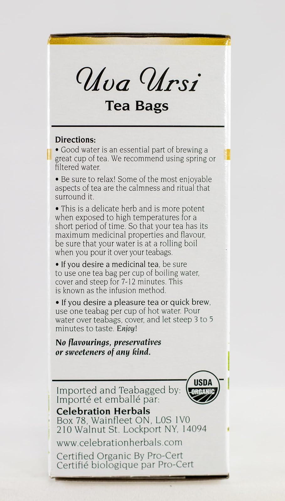 Herbal detox tea for health