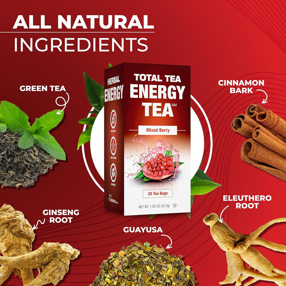 Herbal detox tea for wellness