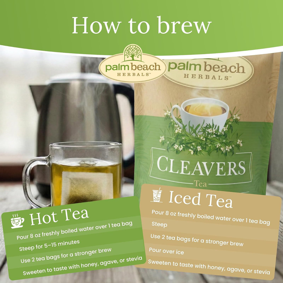 Herbal detox tea for wellness