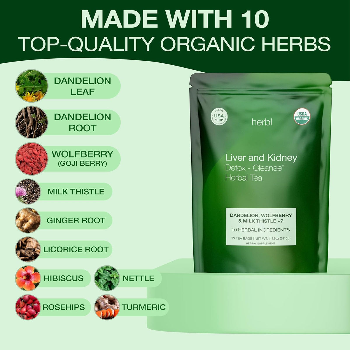 herbal detox tea for wellness