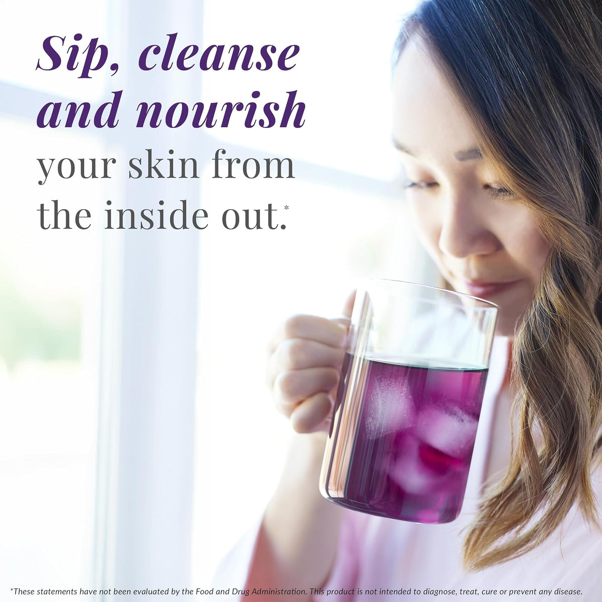 Herbal detox tea for wellness