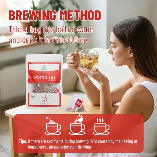 Herbal detox tea for women's health