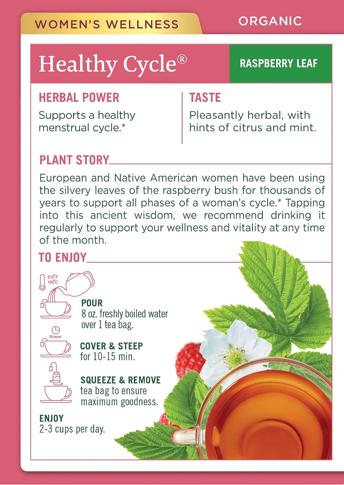 herbal detox tea for women