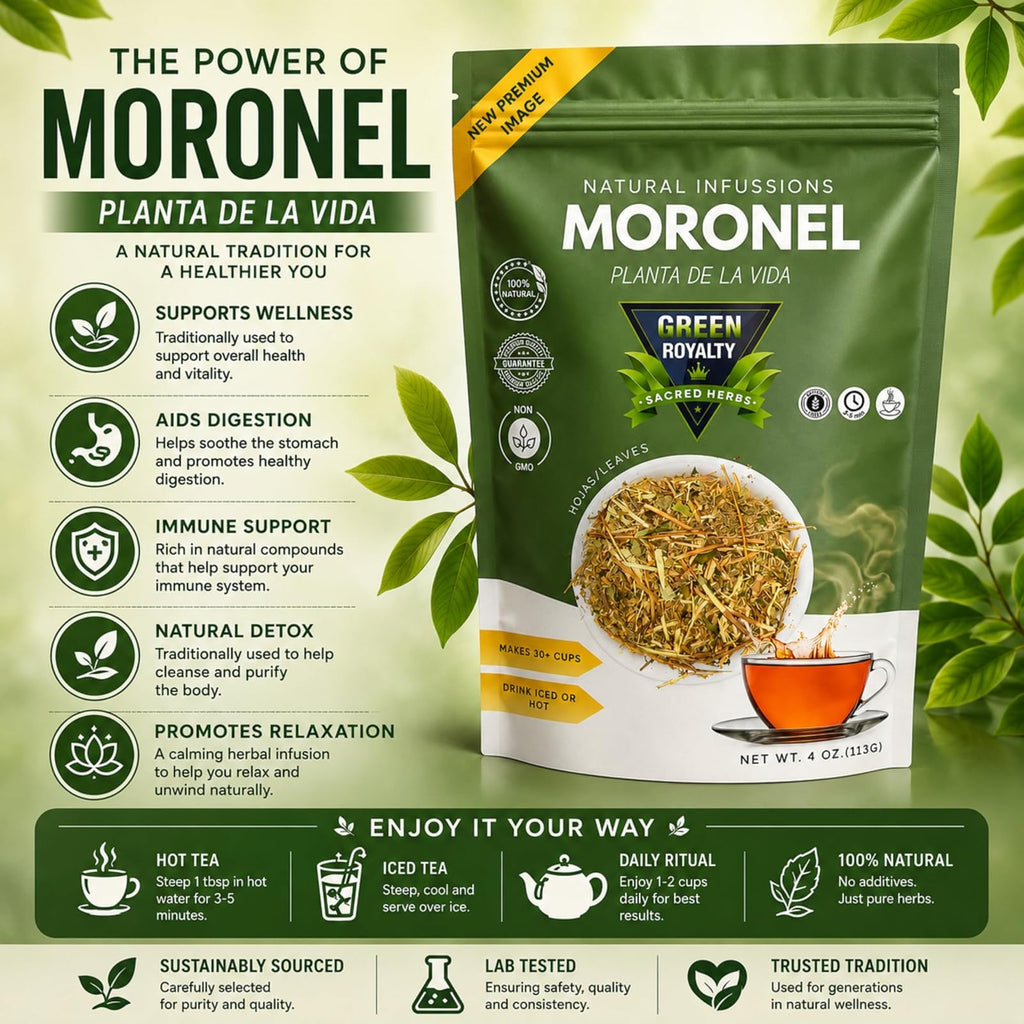 Herbal detox tea in resealable bag
