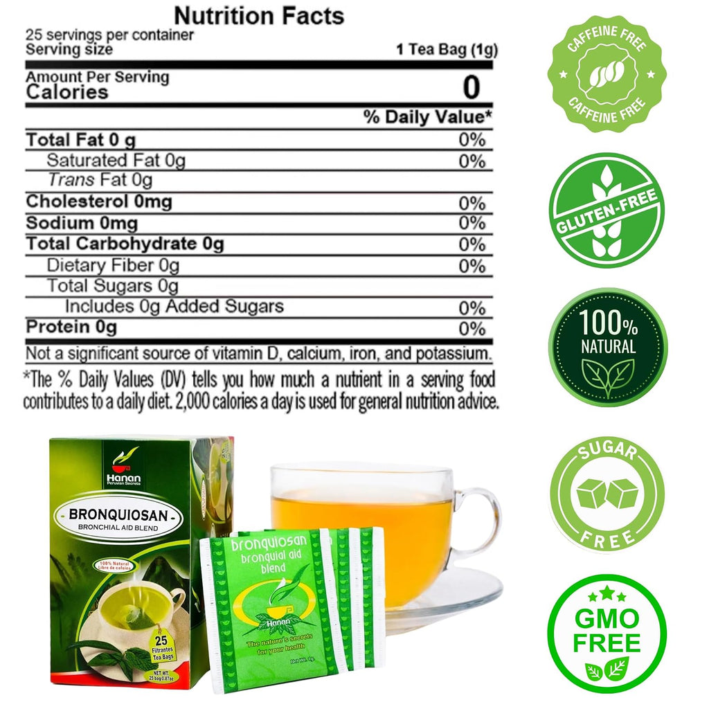 herbal detox tea with 25 tea bags