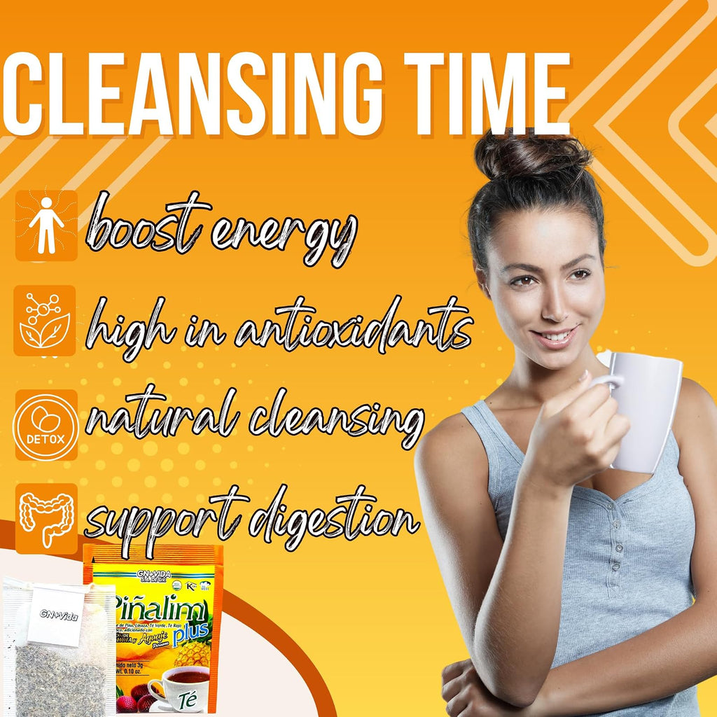 Herbal detox tea with Aguaje
