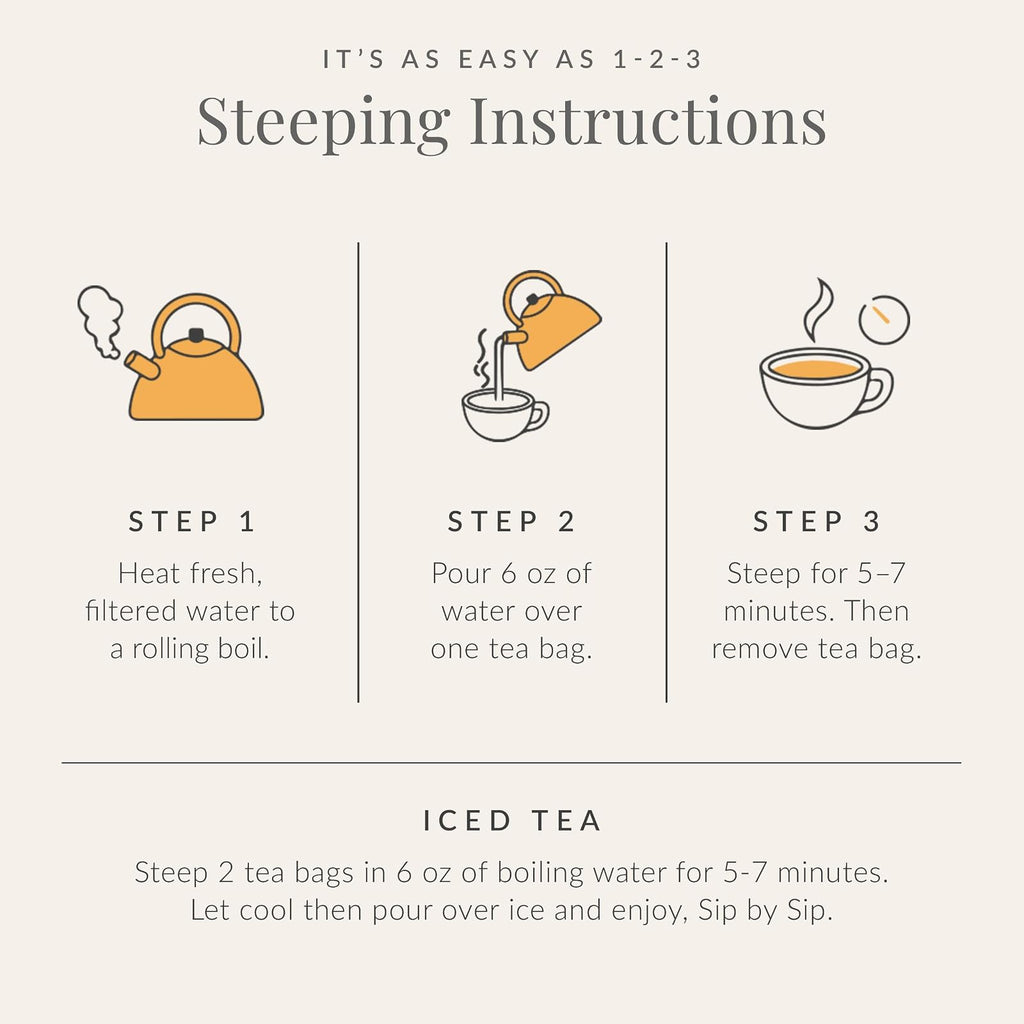 herbal detox tea with apple flavour