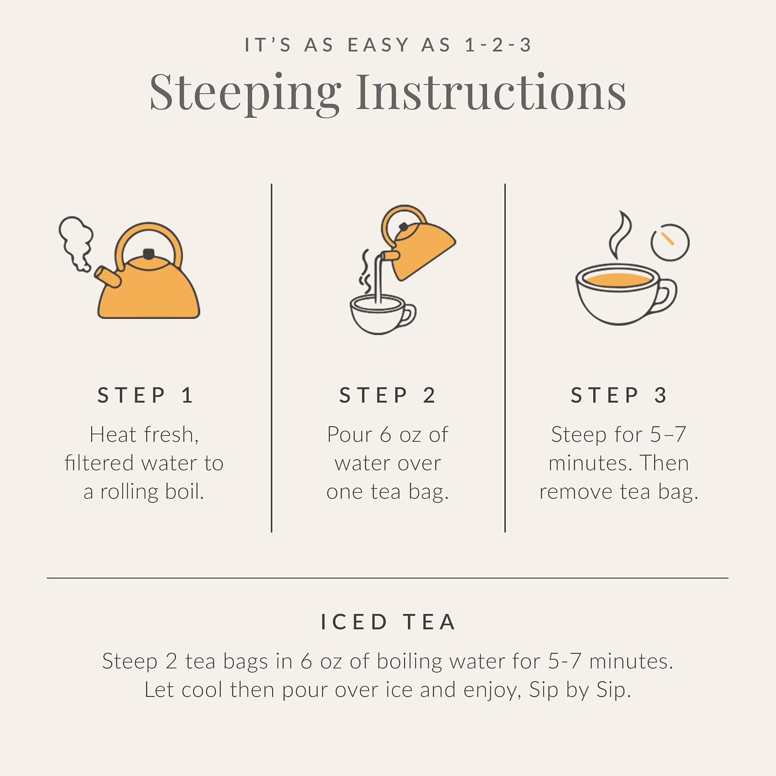 herbal detox tea with apple flavour