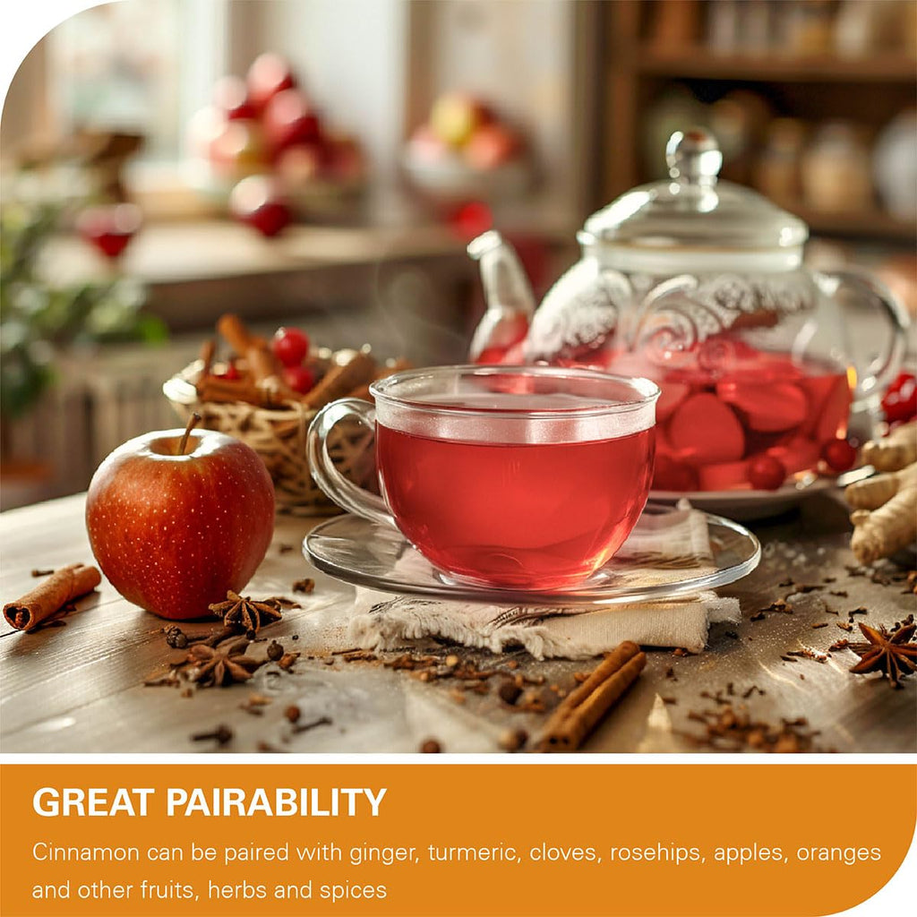 herbal detox tea with apple flavour