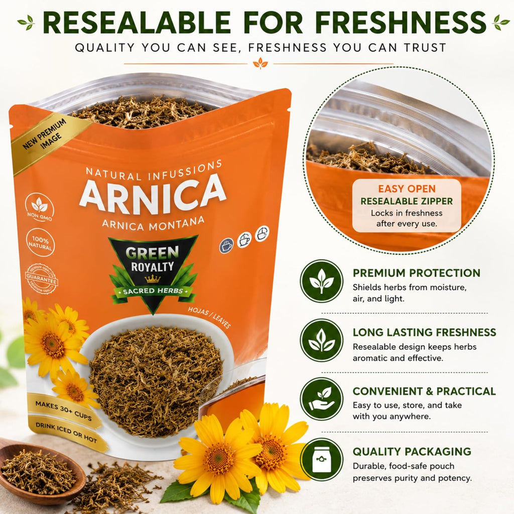 herbal detox tea with arnica