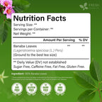herbal detox tea with banaba
