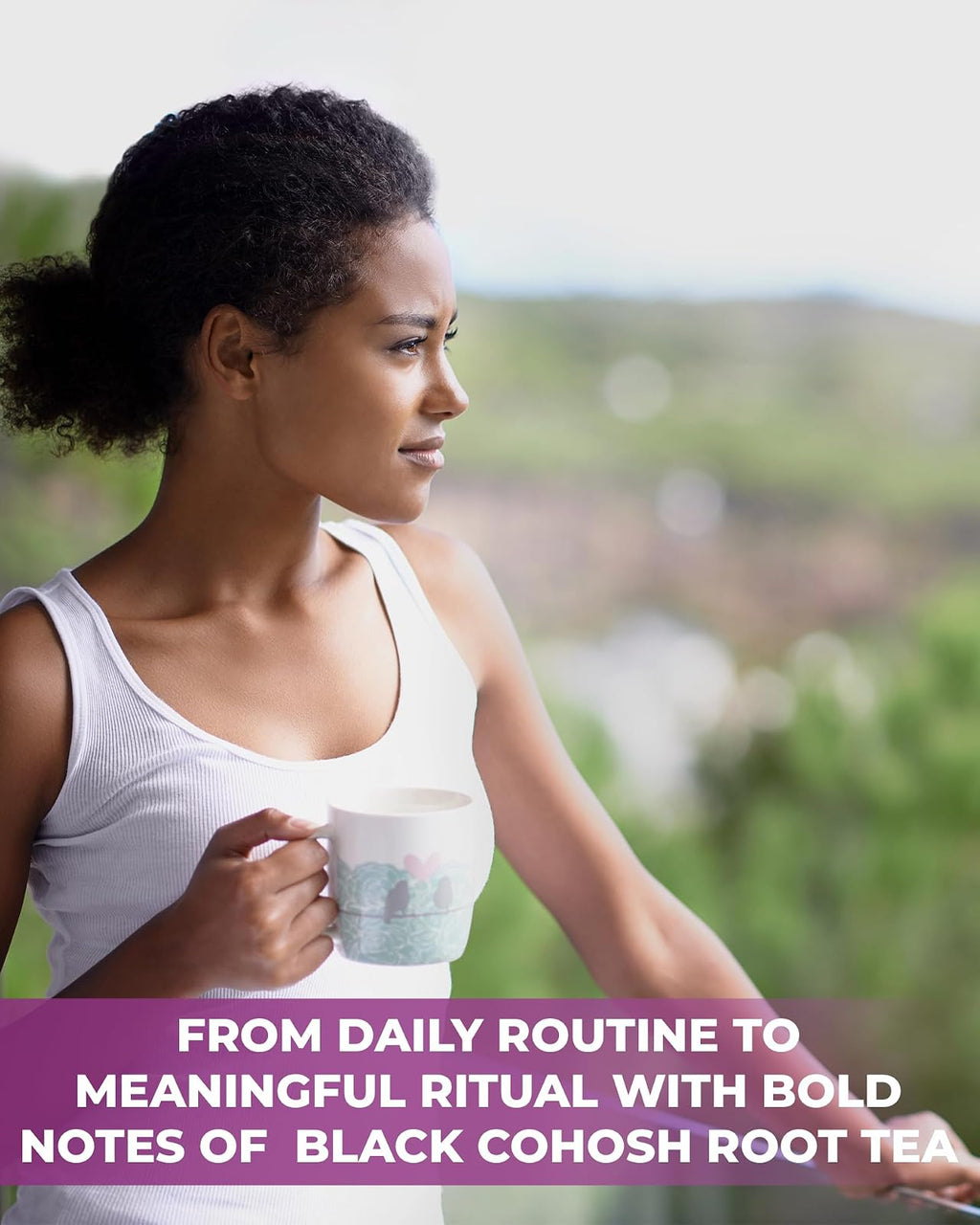 herbal detox tea with black cohosh