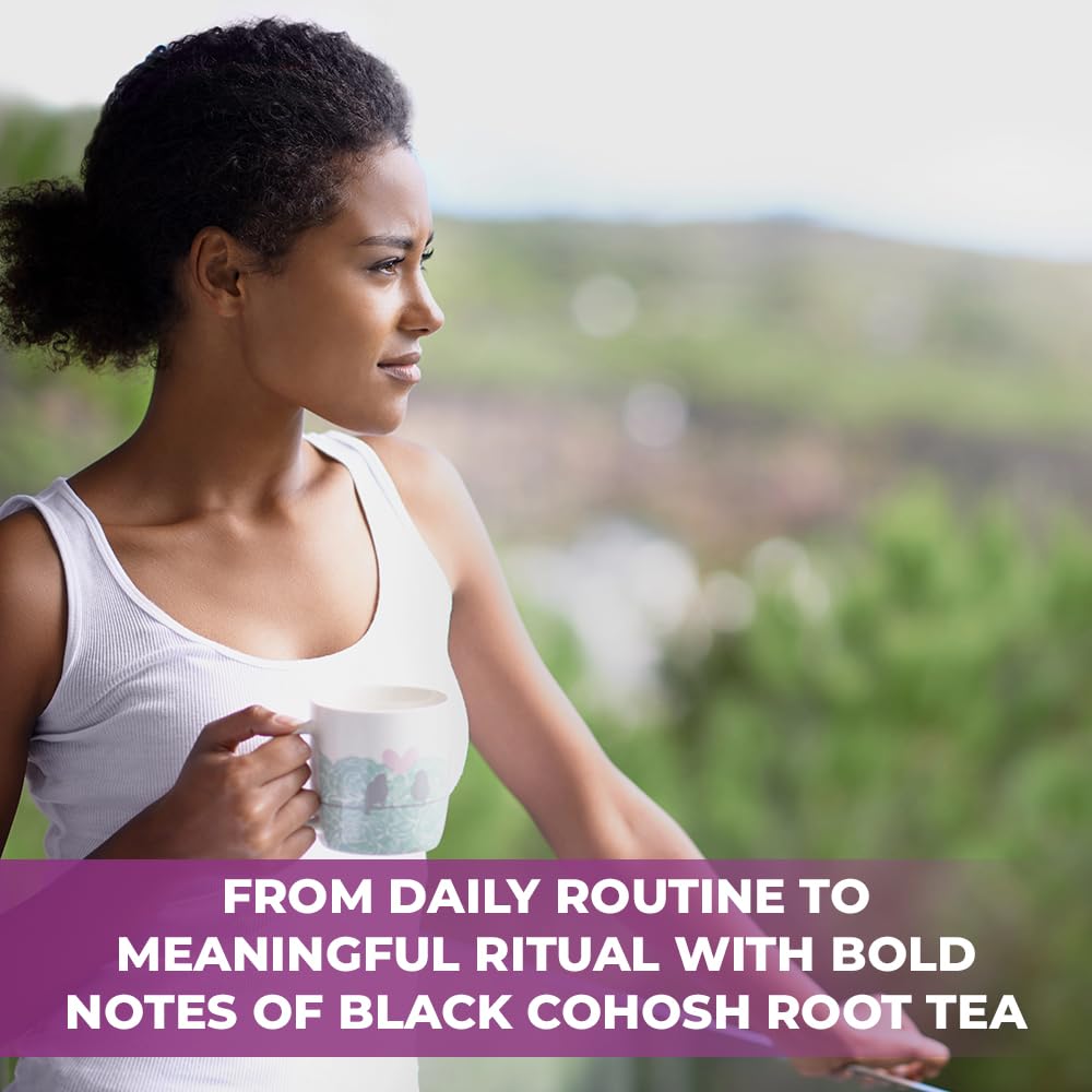 herbal detox tea with black cohosh