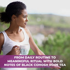 herbal detox tea with black cohosh