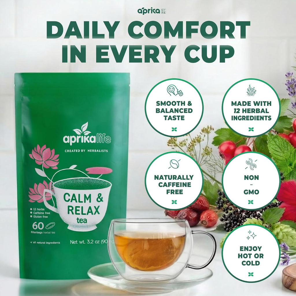 herbal detox tea with calming properties