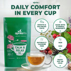 herbal detox tea with calming properties