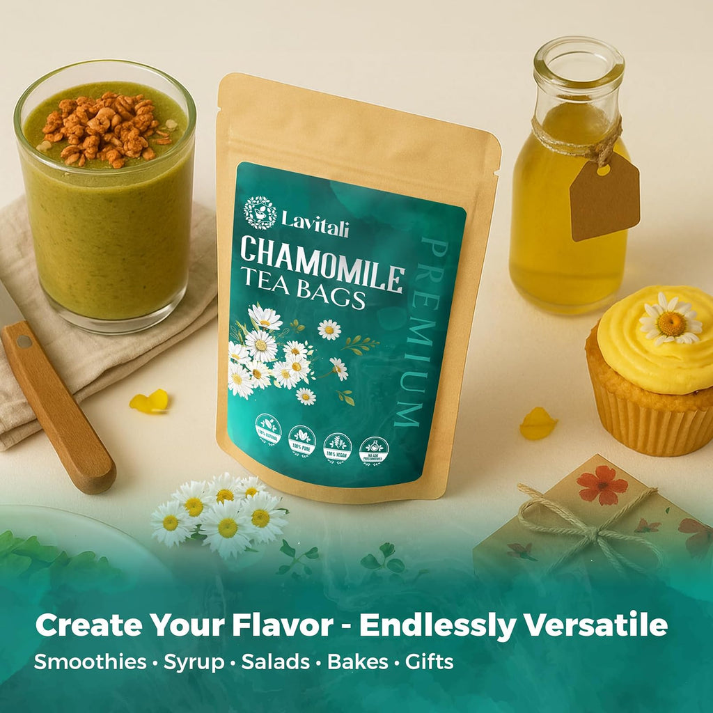 herbal detox tea with chamomile