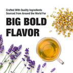 herbal detox tea with chamomile