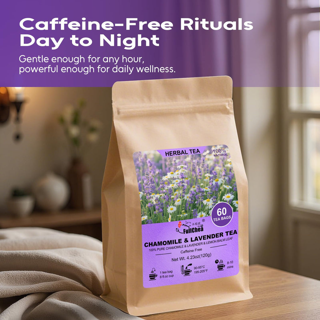 herbal detox tea with chamomile