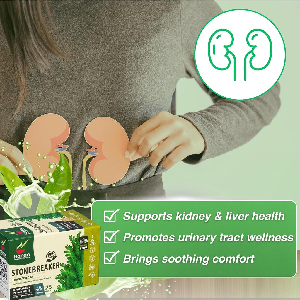 herbal detox tea with Chanca Piedra