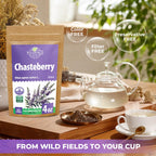 Herbal detox tea with Chaste Tree