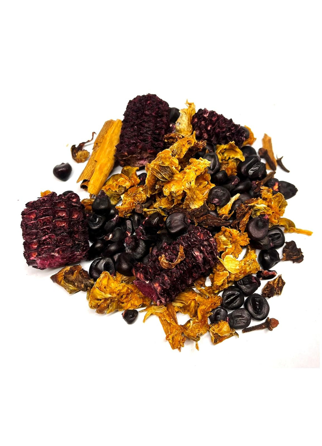 herbal detox tea with chicha morada
