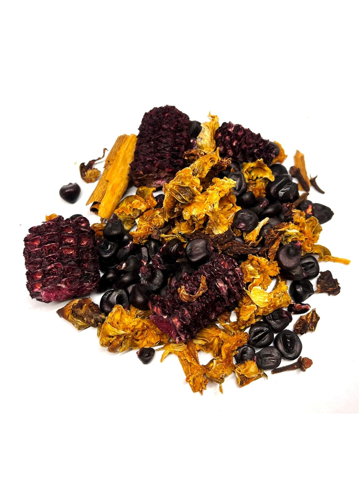 herbal detox tea with chicha morada