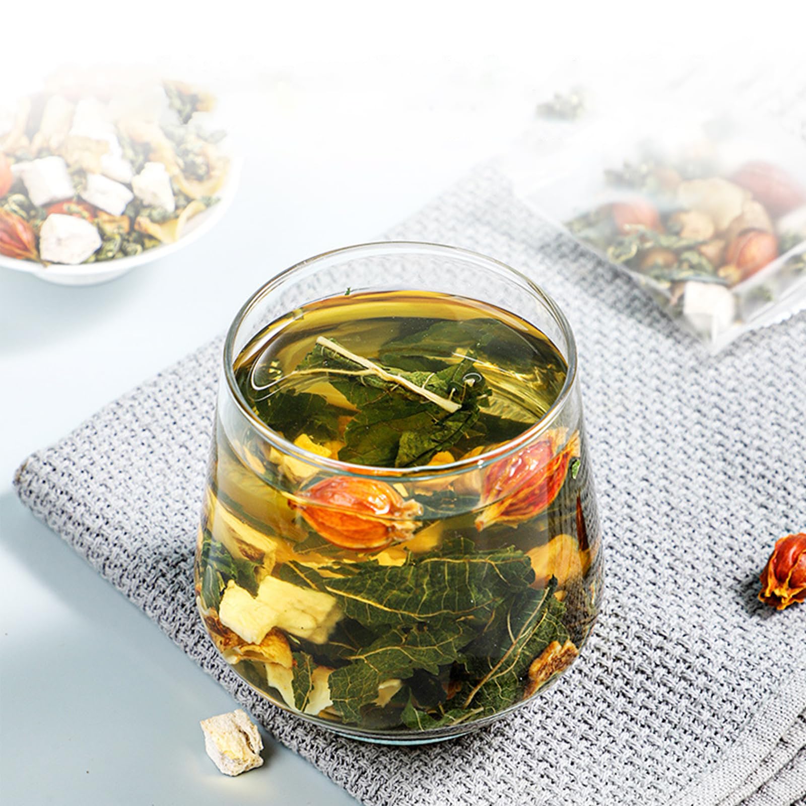 Herbal detox tea with chicory benefits