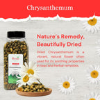 Herbal detox tea with chrysanthemum