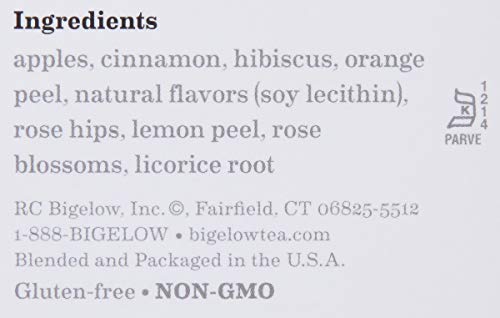 herbal detox tea with cinnamon flavor
