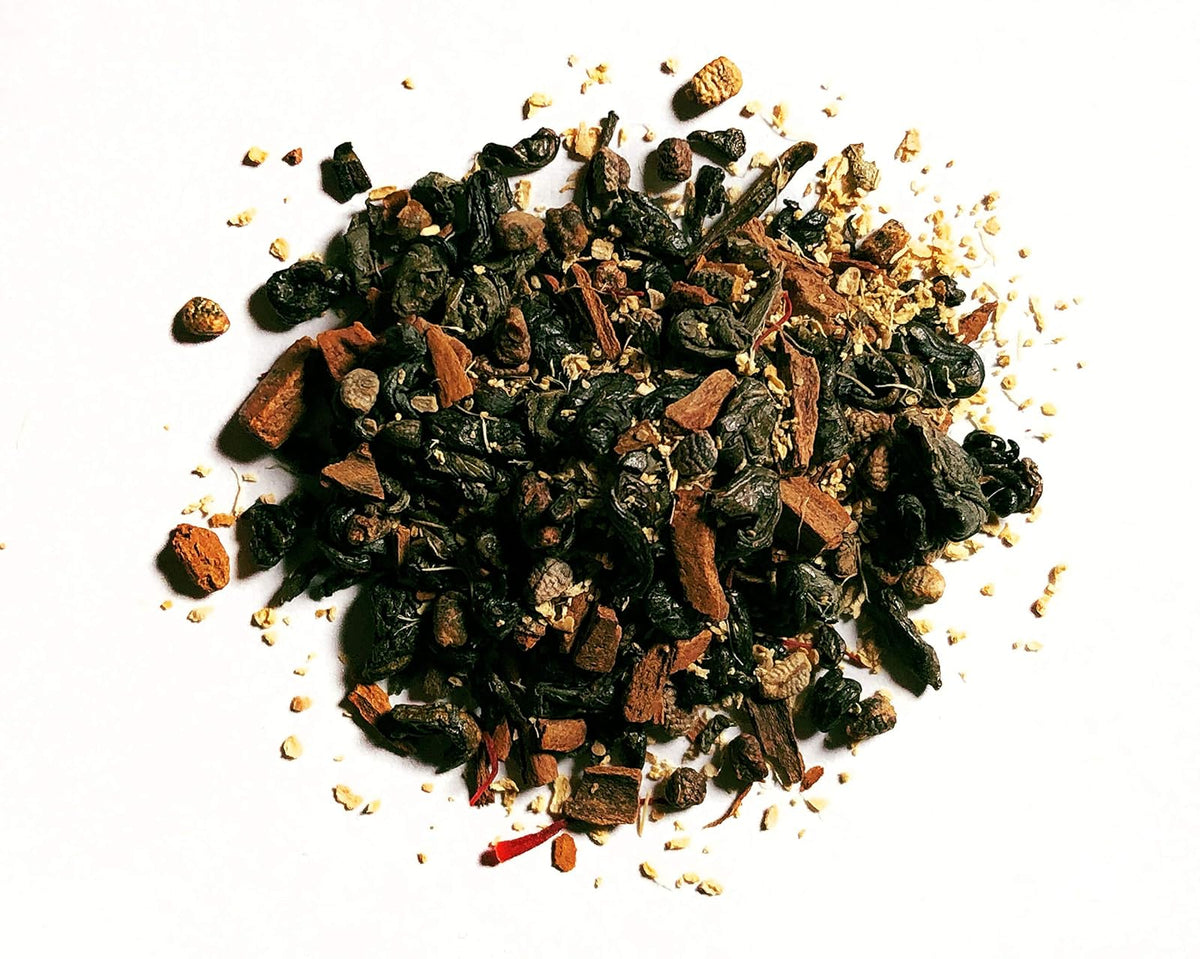 Herbal detox tea with cinnamon