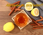 Herbal detox tea with cinnamon