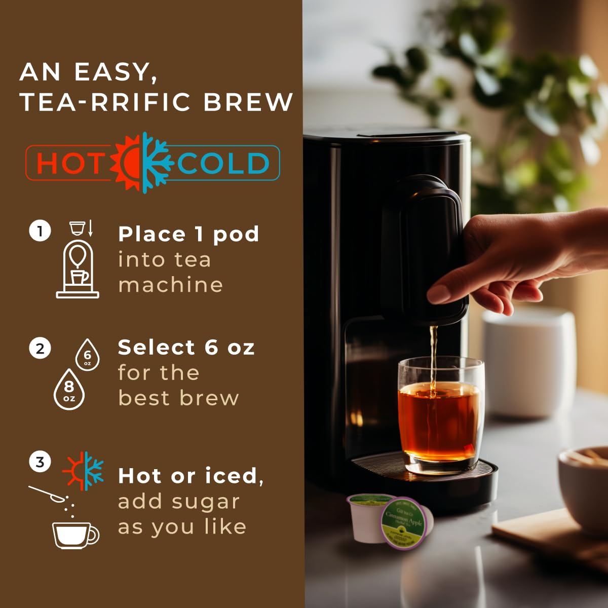 herbal detox tea with cinnamon