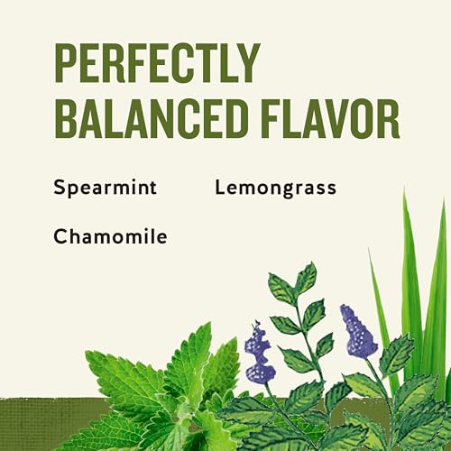 Herbal detox tea with dandelion