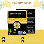 herbal detox tea with dandelion