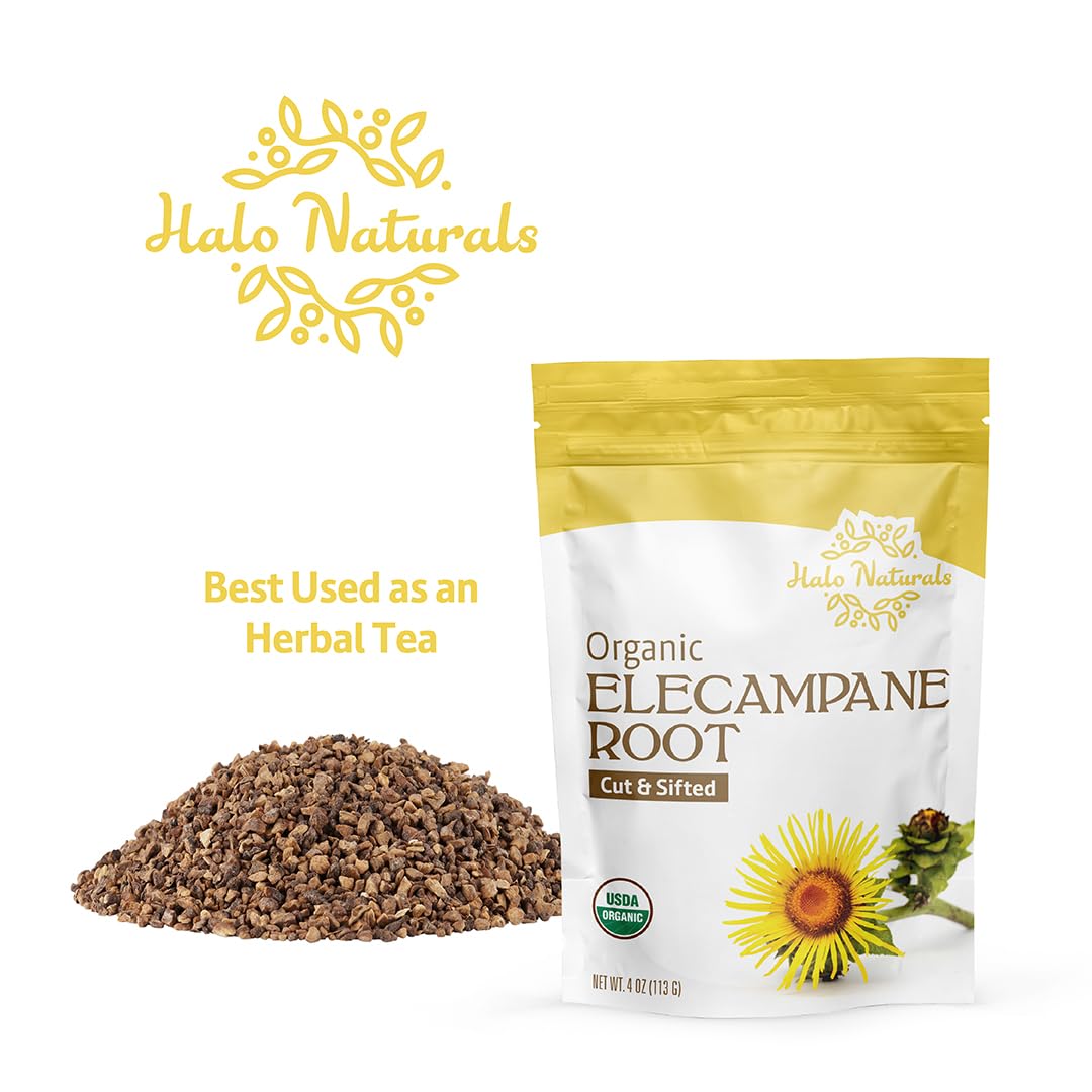 herbal detox tea with elecampane root