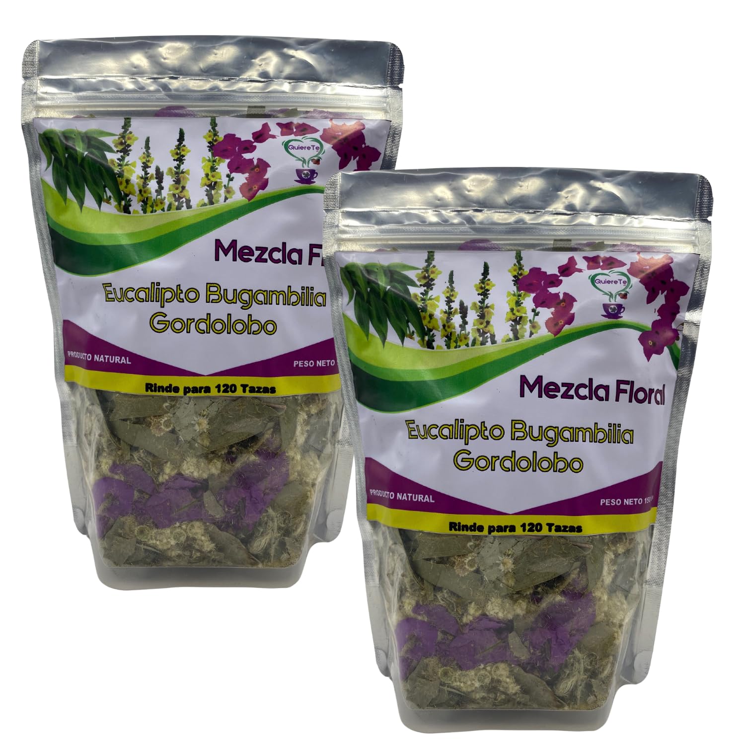 Herbal detox tea with eucalyptus