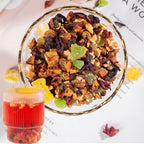 herbal detox tea with fruit