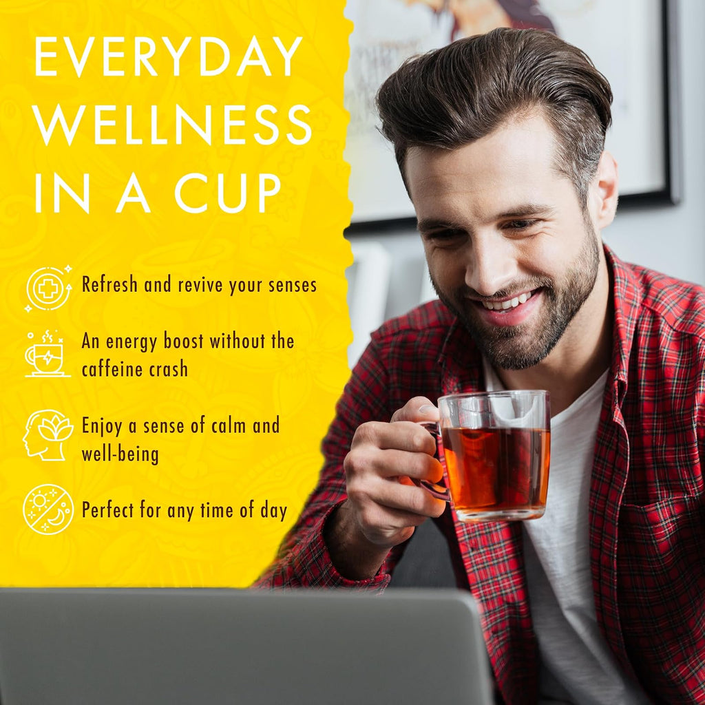 herbal detox tea with fruity flavour