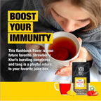 herbal detox tea with fruity flavour