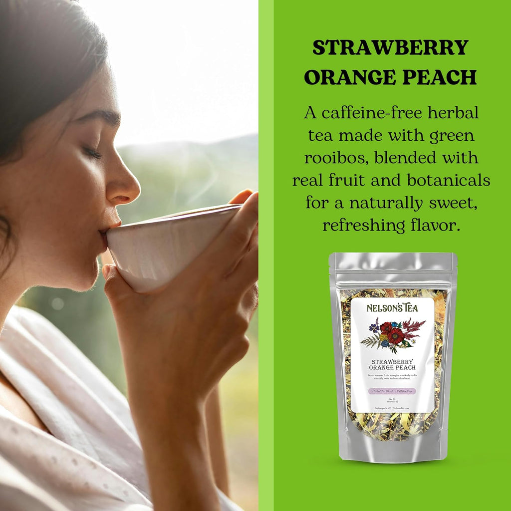 herbal detox tea with fruity notes