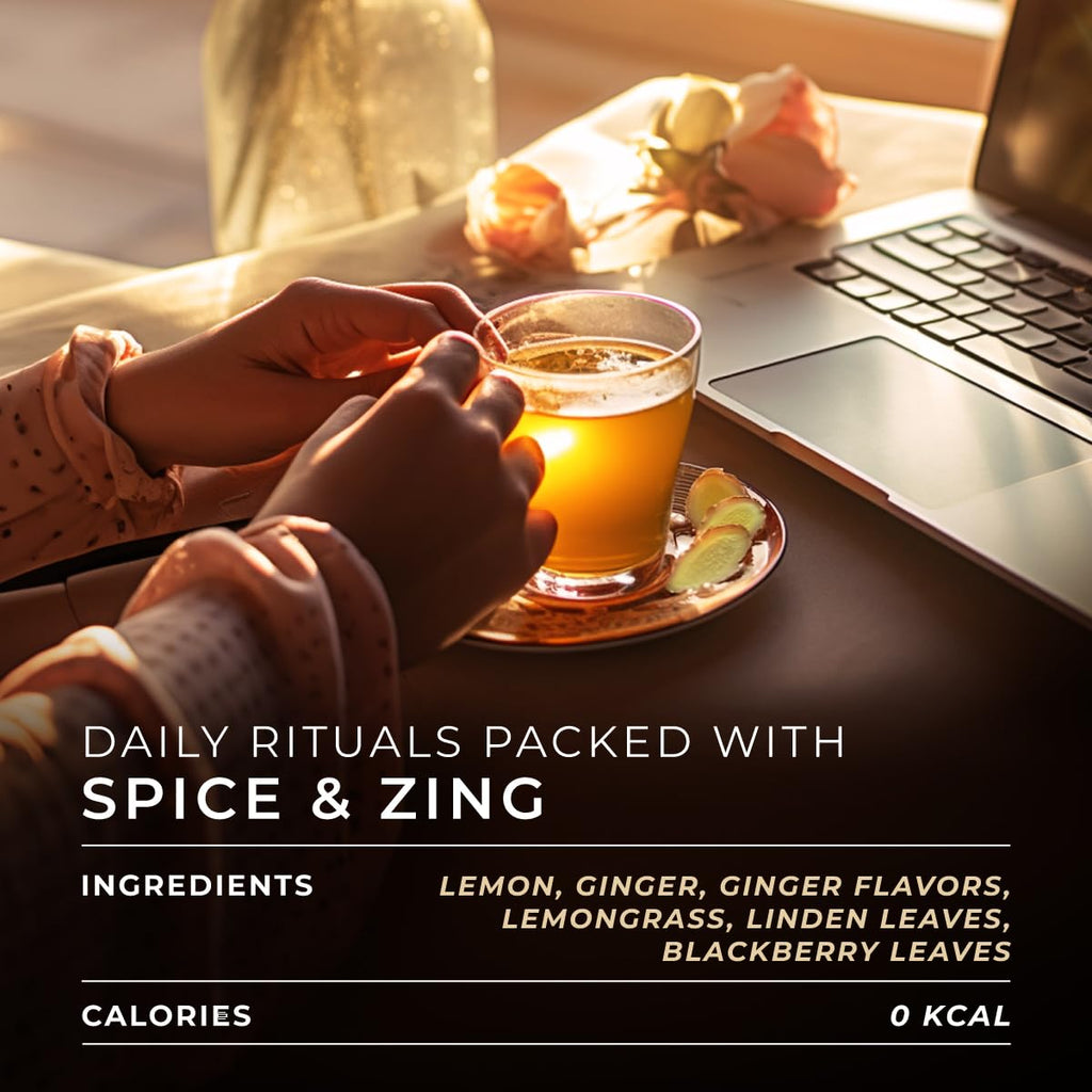 herbal detox tea with ginger