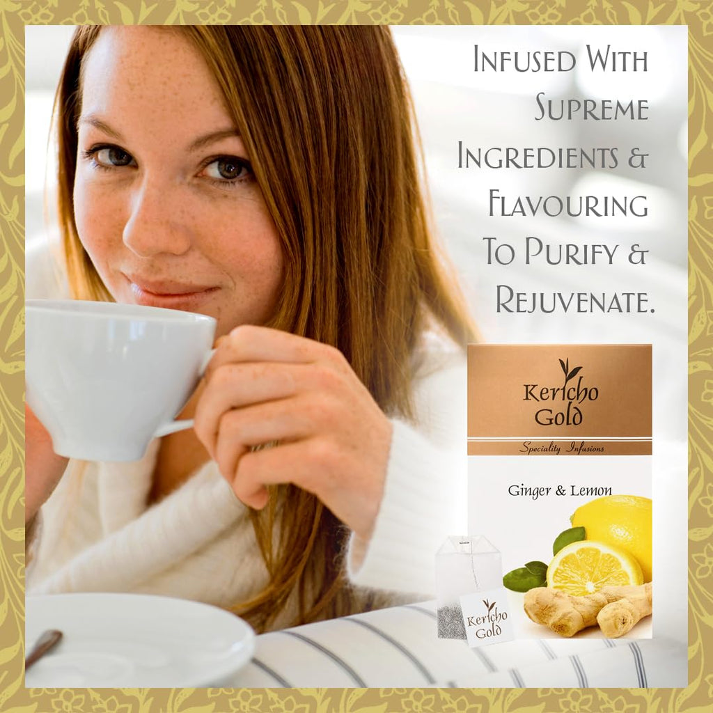 herbal detox tea with ginger