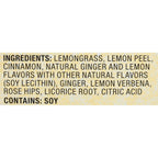 herbal detox tea with ginger