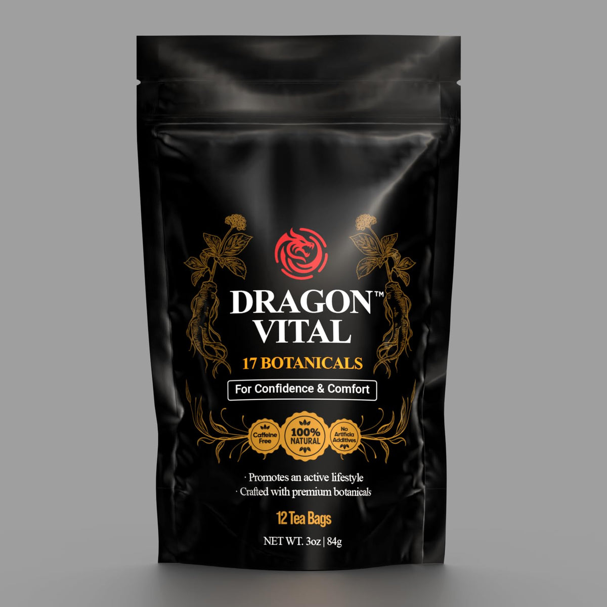 herbal detox tea with ginseng