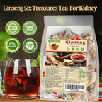 Herbal detox tea with ginseng