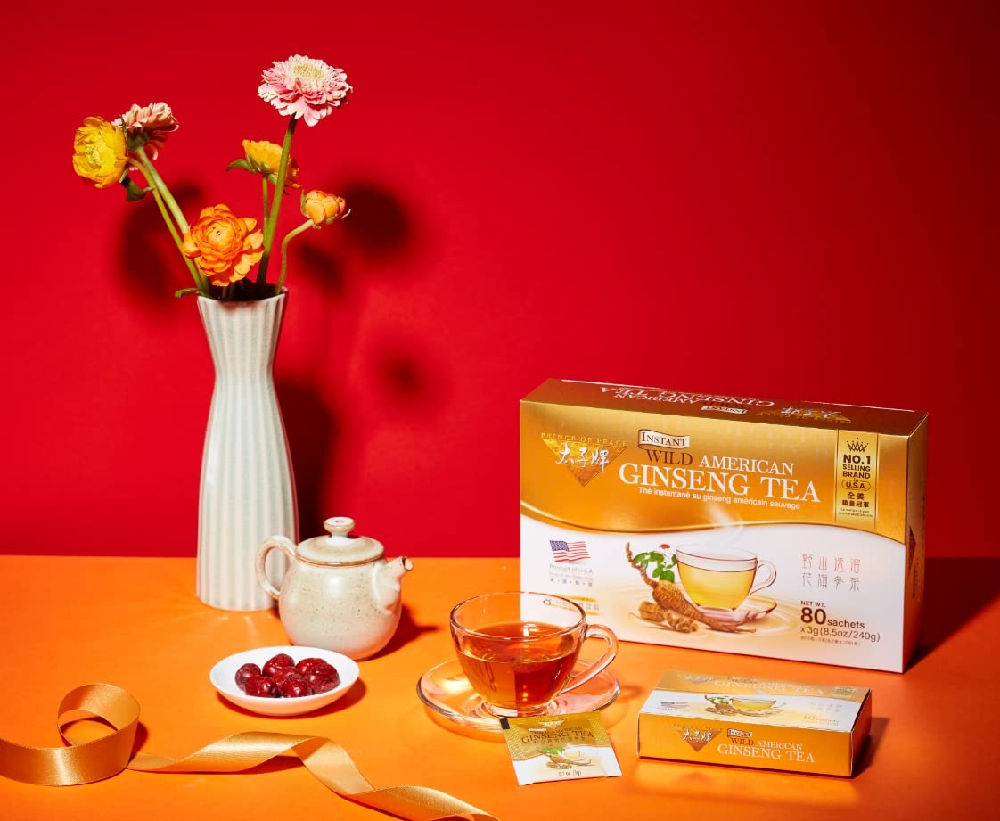 herbal detox tea with ginseng