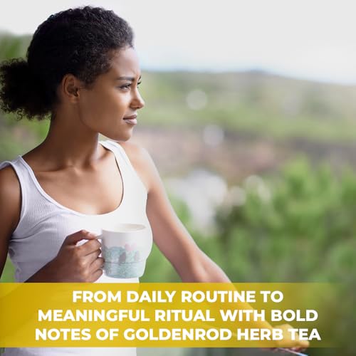 Herbal detox tea with golden root