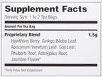herbal detox tea with green tea extract