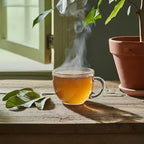 herbal detox tea with guava leaves